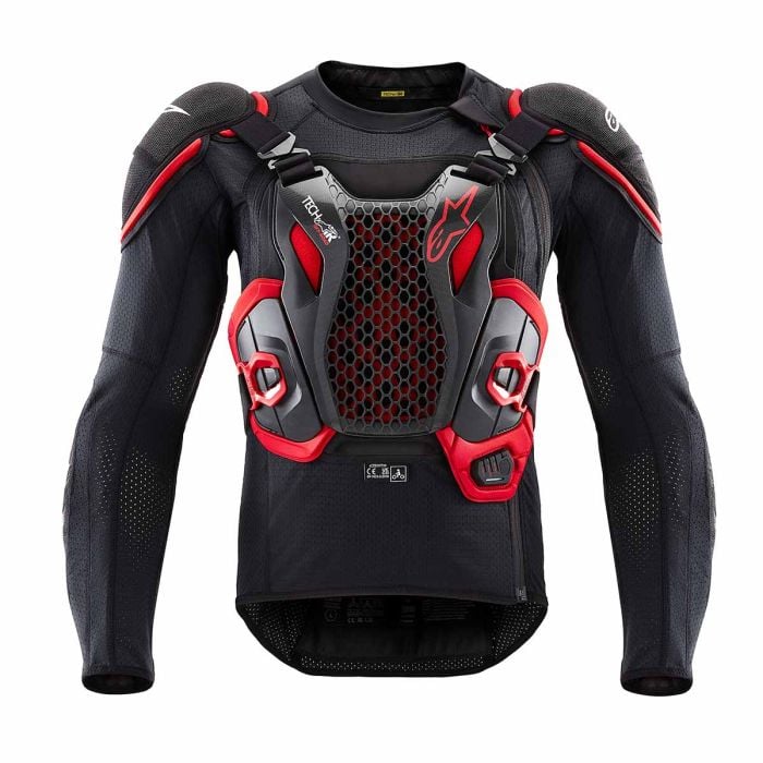 Alpinestars Tech-Air Off-Road Body Armour Airbag System - Black/Red ...